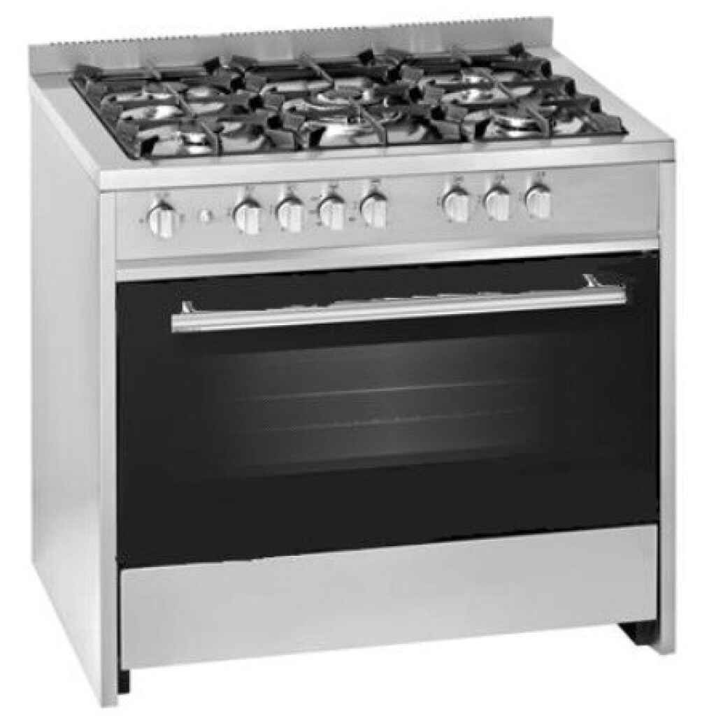 MEIRELES Freestanding Gas/Elec 90cm Stove Stainless Steel - EV890SP2N ...