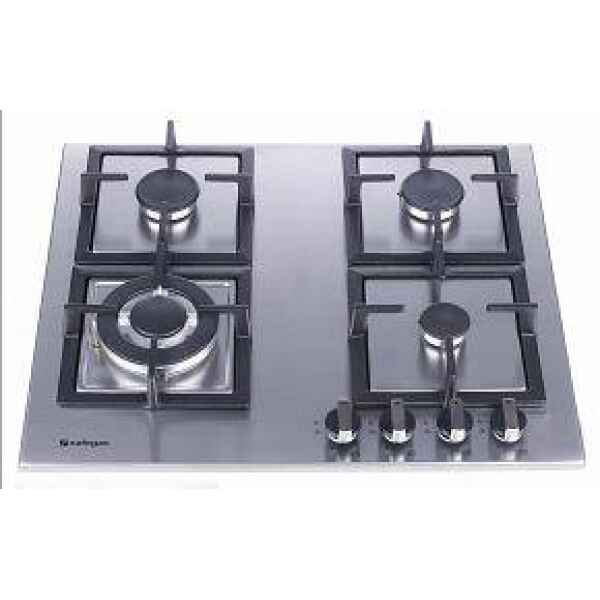 Safegas 4 Burner Gas Hob Stainless Steel | Gas Extreme