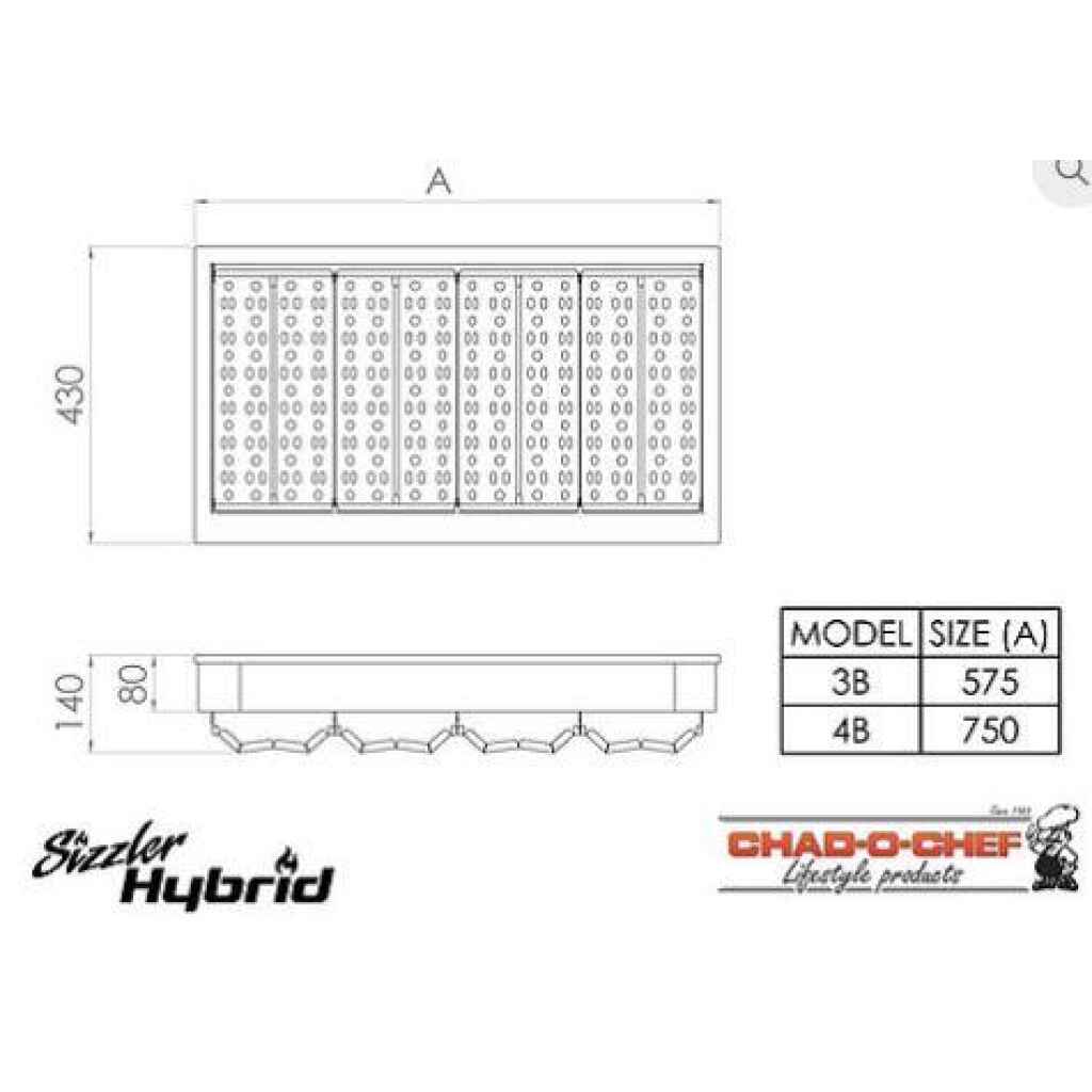 CHAD-O-CHEF Hybrid Module - 3 Burner » Gas Extreme